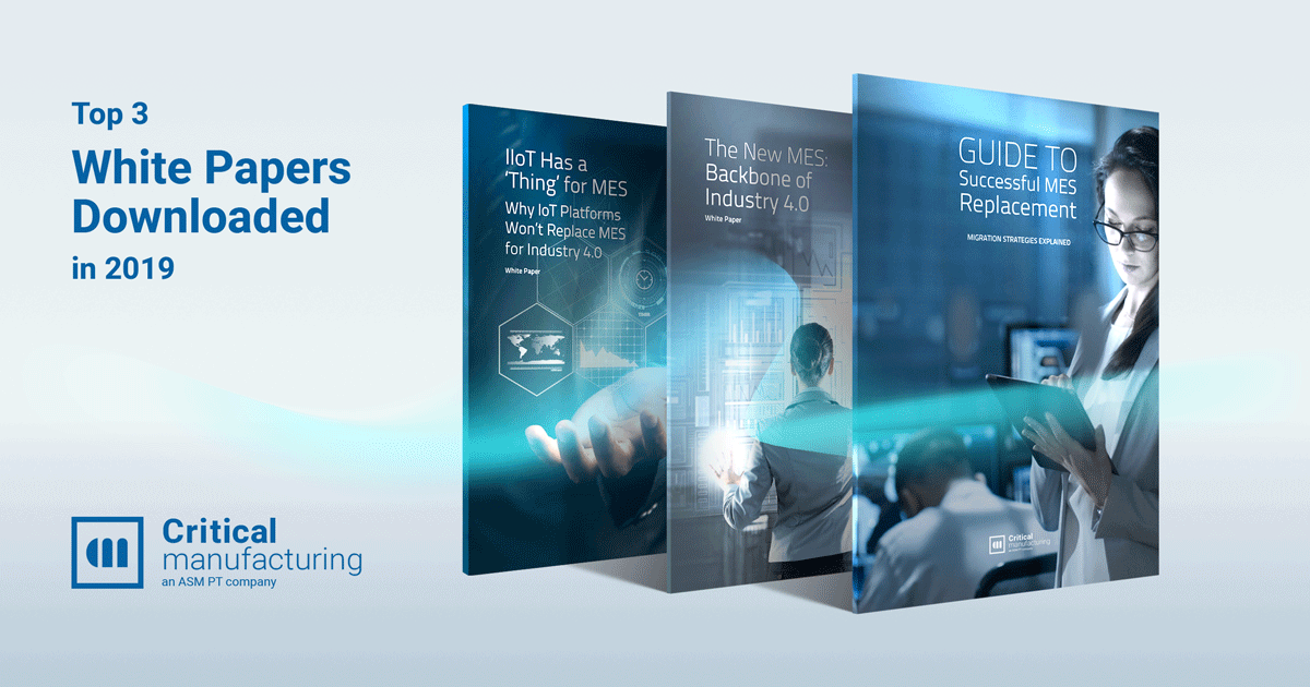 The most read paper of 2019 was about MES replacement