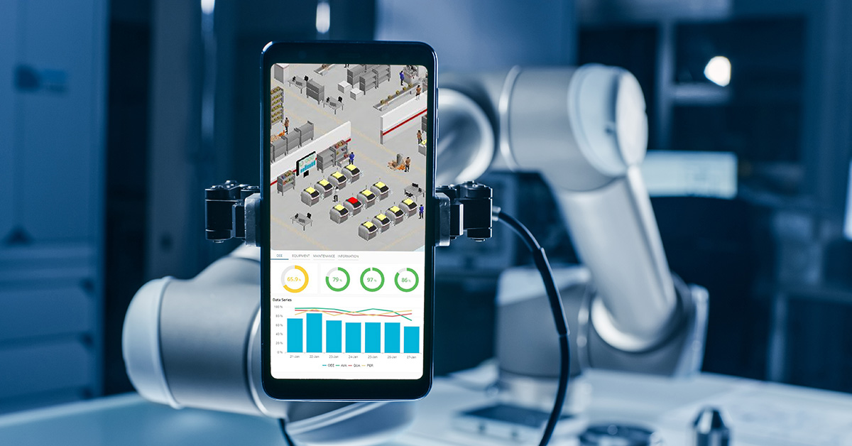 Can we run factories from smart phones?