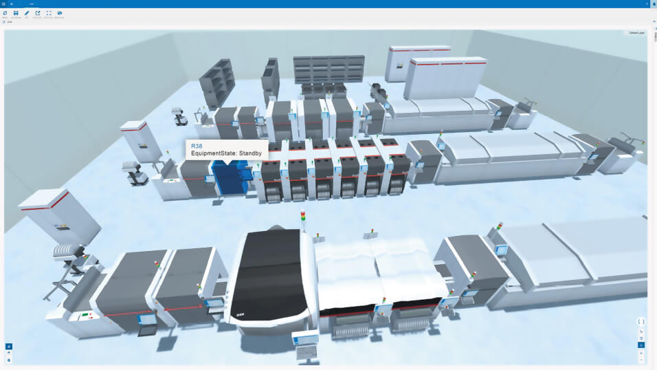 fabLIVE Factory Digital Twin