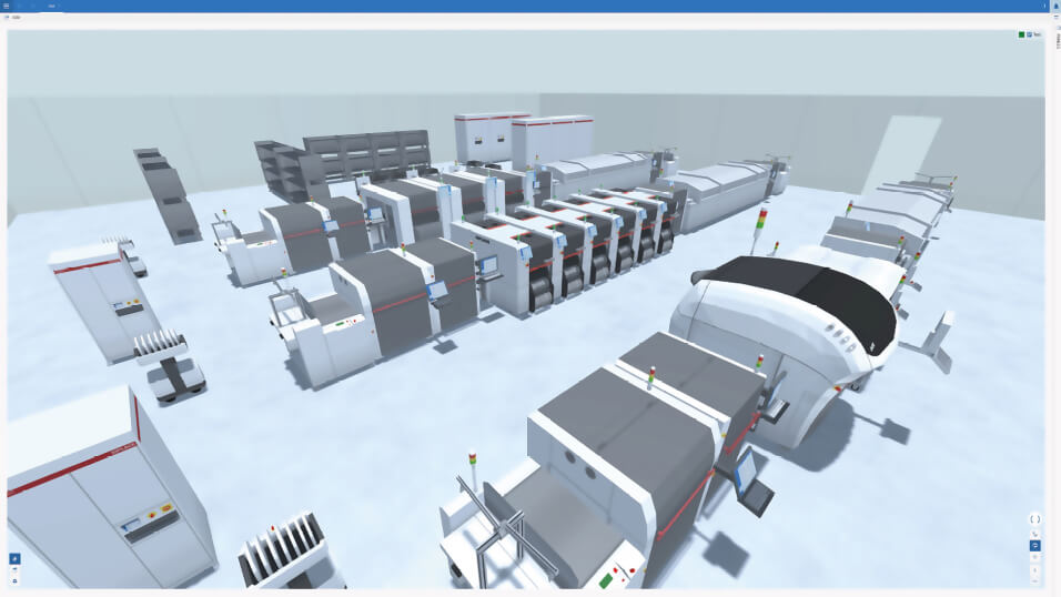 fabLIVE Factory Digital Twin