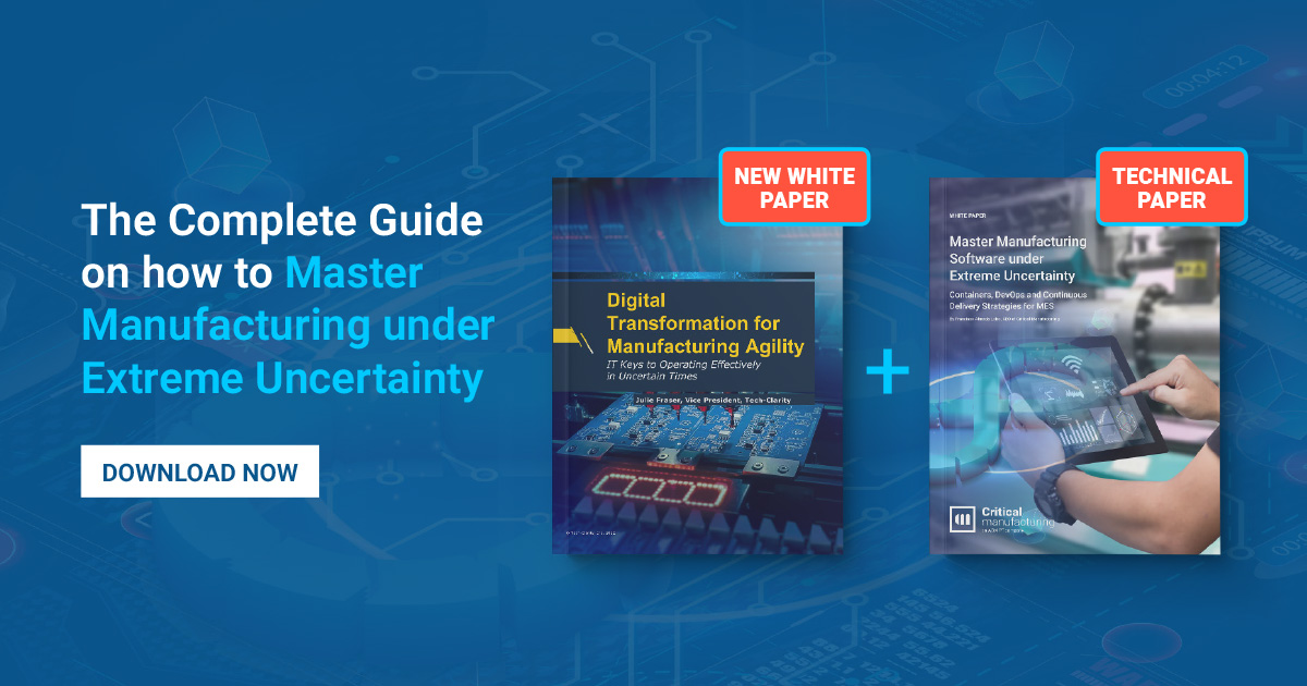 Critical Manufacturing - Digital Transformation for Manufacturing Agility