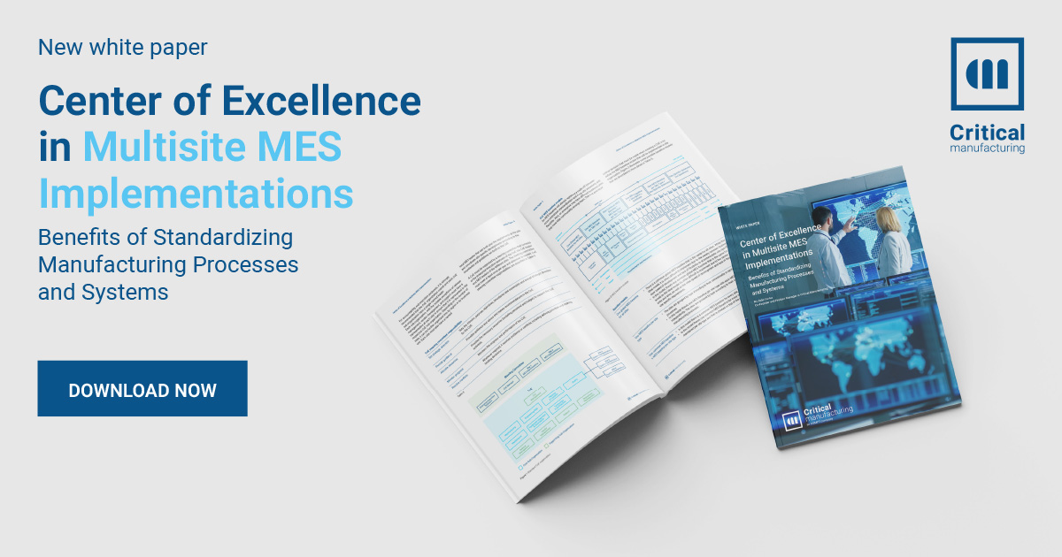 Center of Excellence in multisite MES implementations - Critical ...