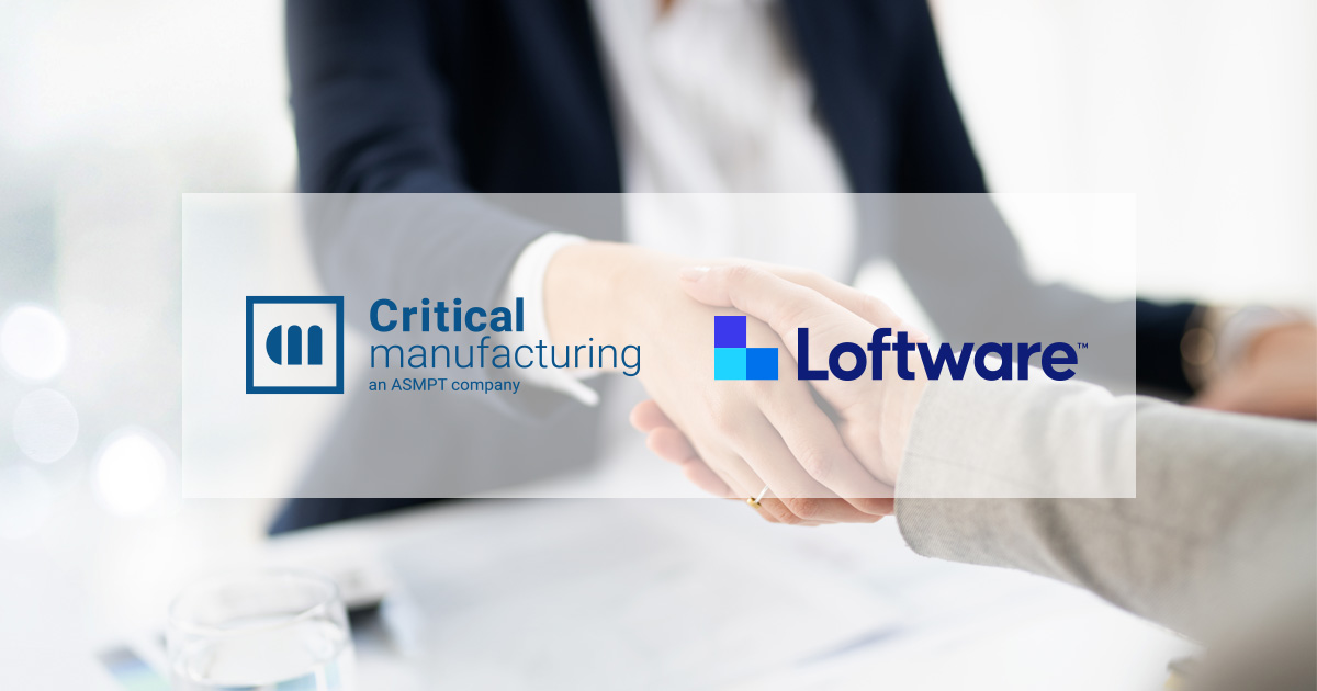Critical Manufacturing Partners with Loftware to Deliver Seamless MES and Labeling Integration ...