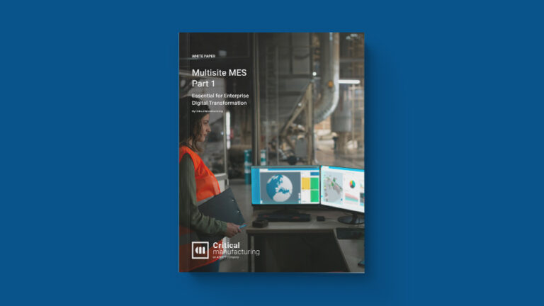 Critical Manufacturing MES for Semiconductor