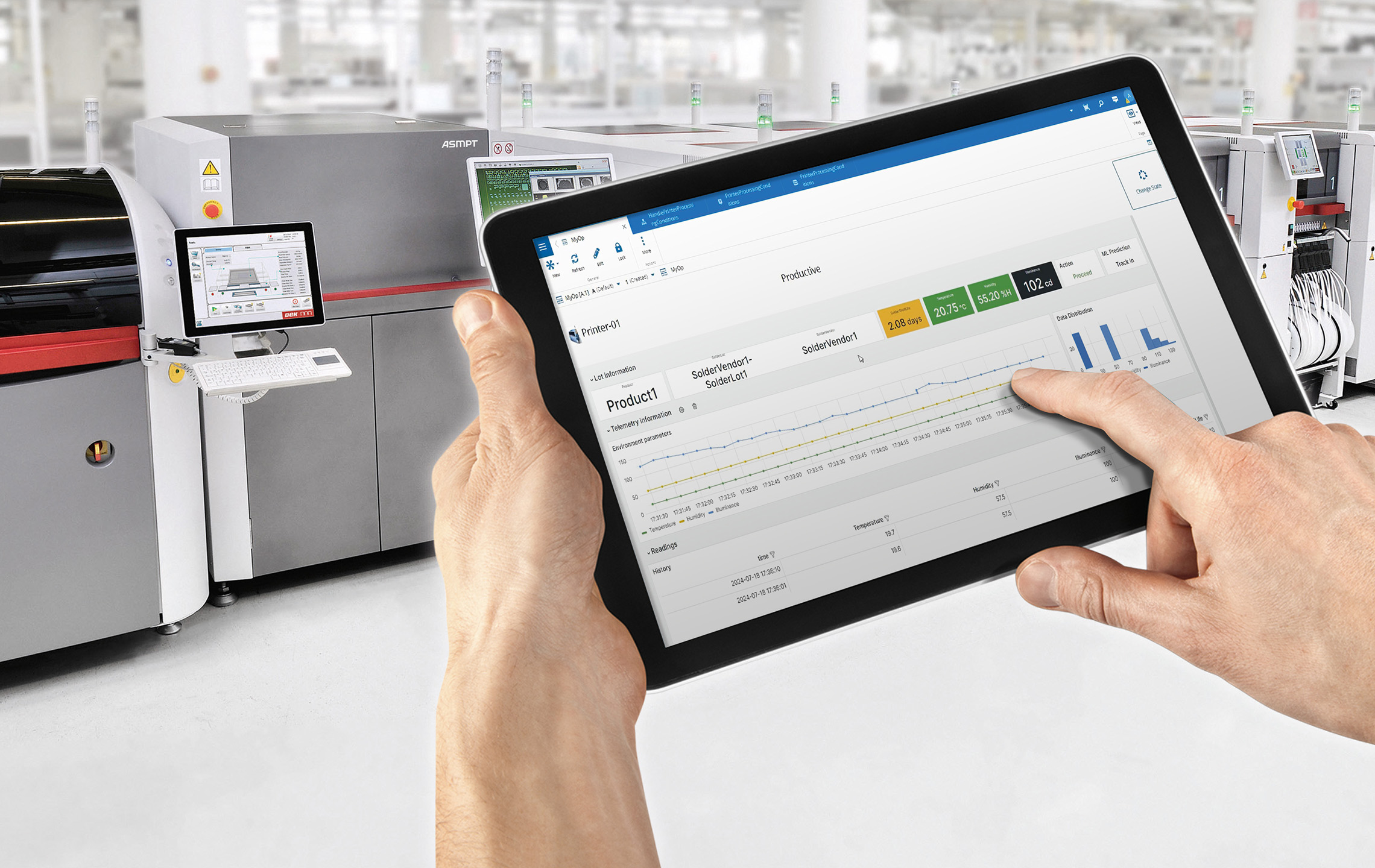 MES für SMT im Subscription-Modell