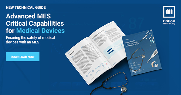 Advanced MES for Medical Devices