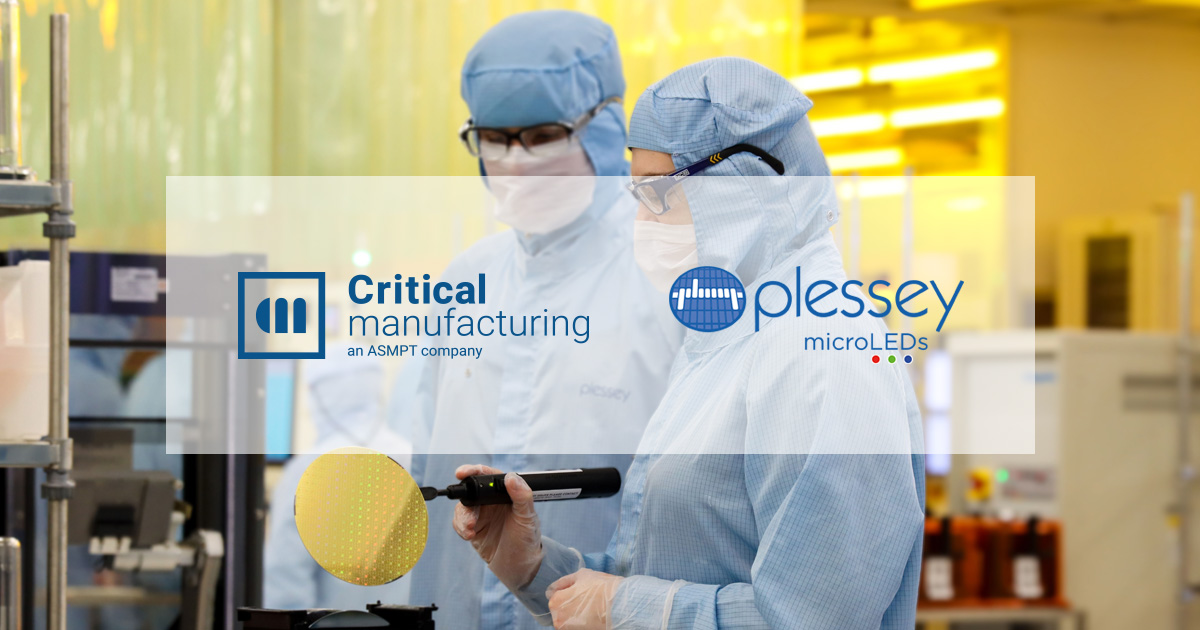Critical Manufacturing MES Supports Plessey’s Experimental MicroLED ...
