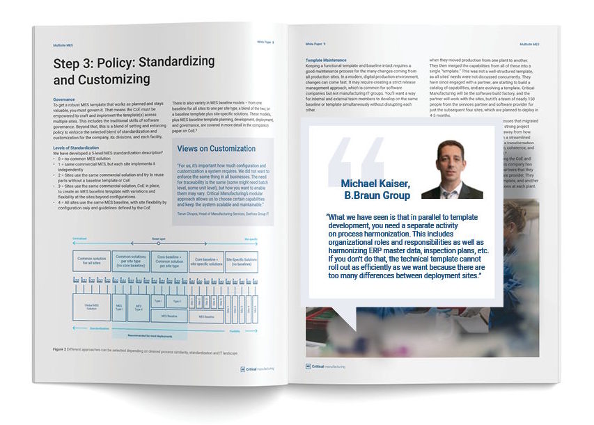 Multisite MES: Complete Guide - Critical Manufacturing