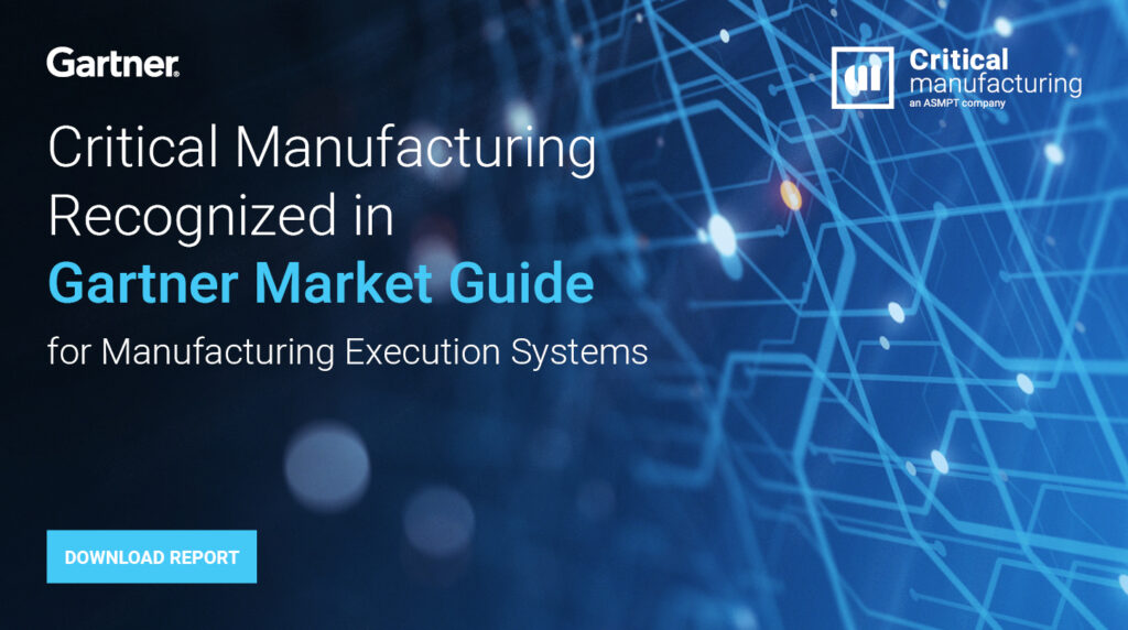Gartner Market Guide for MES 2025 - Critical Manufacturing